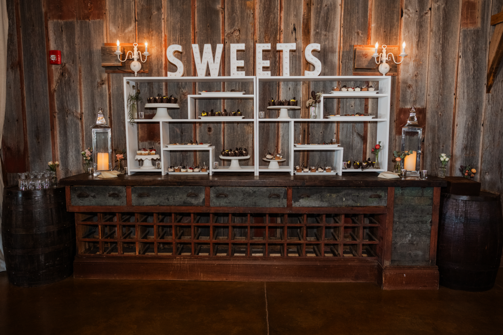 White Stacked Sweets Package - Venue 5126