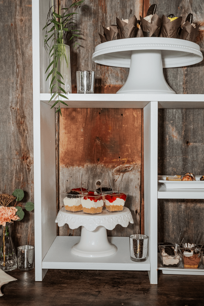 White Stacked Sweets Package - Venue 5126